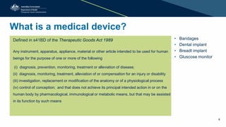 TGA webinar presentation: Regulation of software, including software as ...