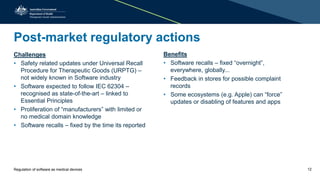 Regulation of software as medical devices | PPTX