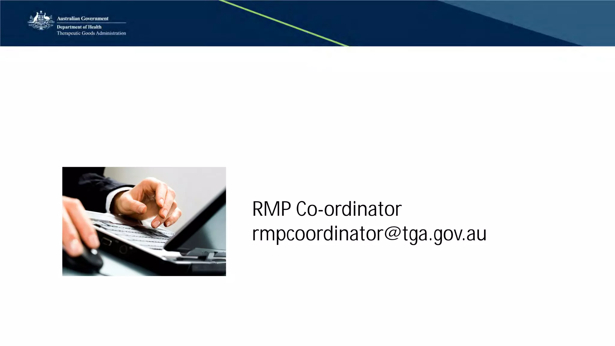 Requirements for RMPs in Australia | PDF