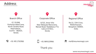 Resumes Magic- Presentation | PPT