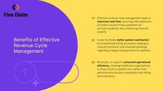 Revenue Cycle Management in Medical Billing | PDF