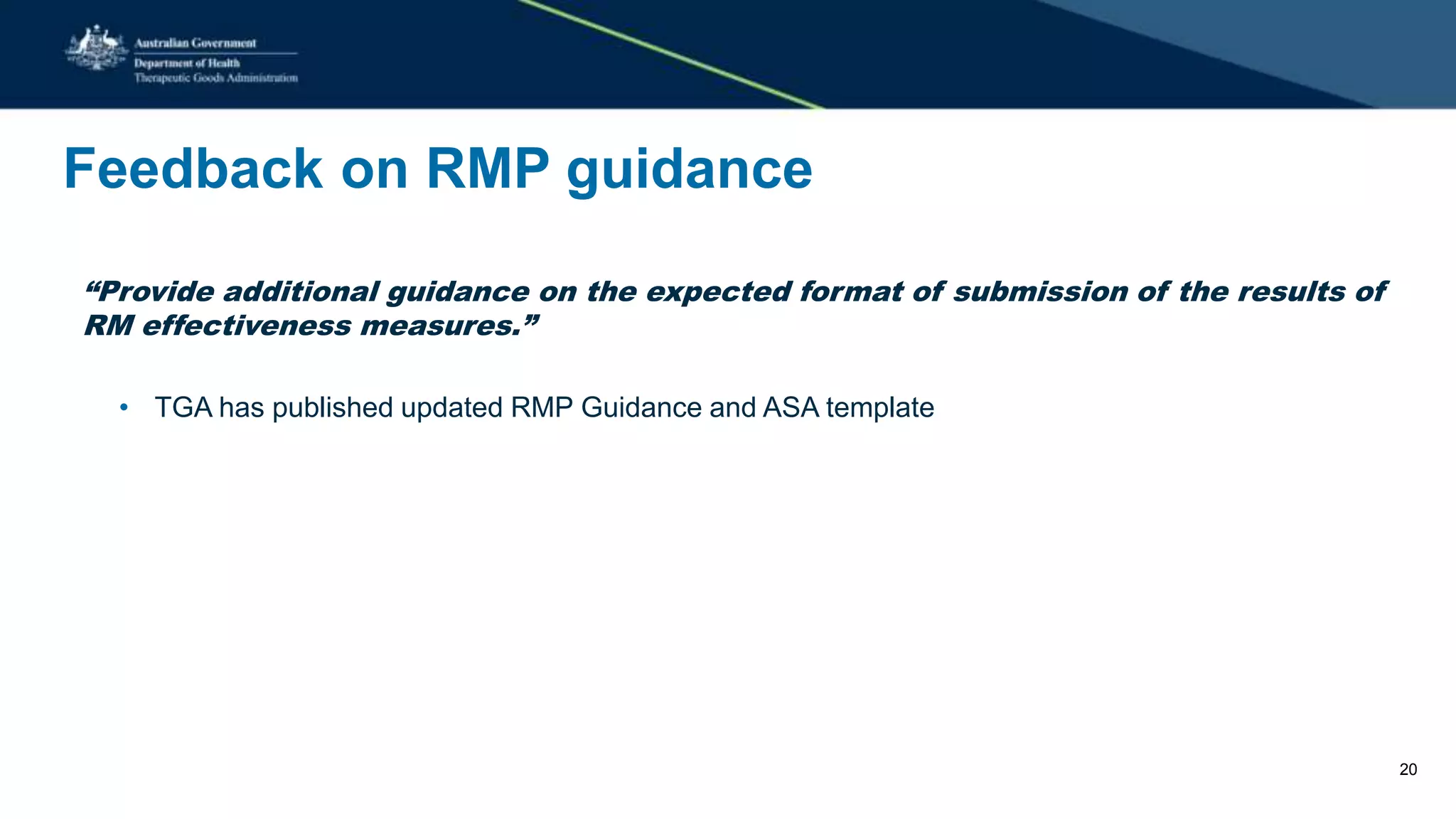 Presentation: Risk Management Plan compliance monitoring | PPTX