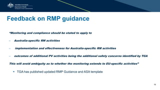 Presentation: Risk Management Plan compliance monitoring | PPTX