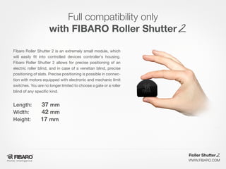 Presentation rollershutter2 eng | PDF