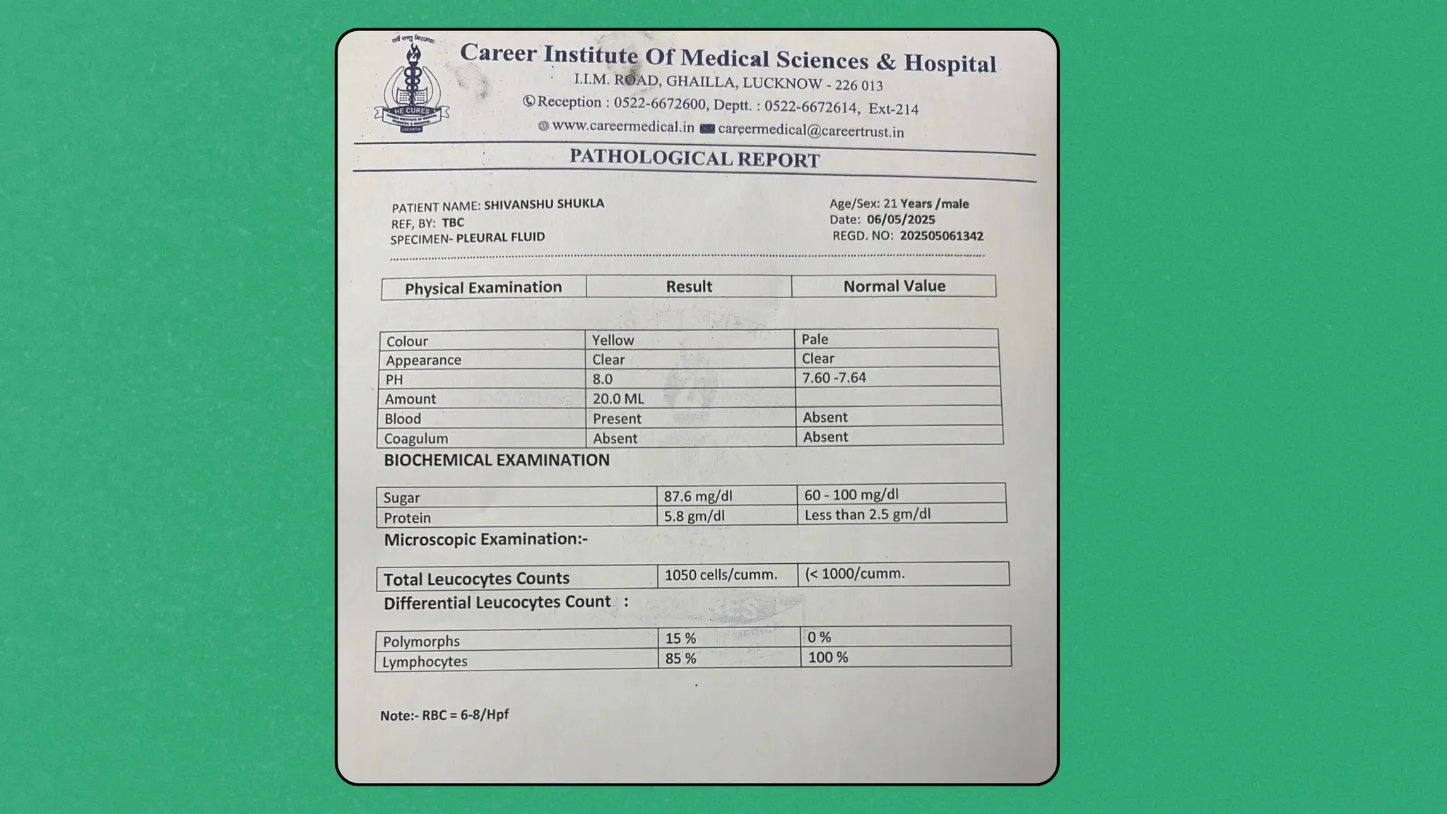 Presentation - Routine Examination of Body Fluids An Overview.pdf.pdf