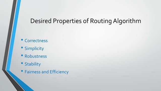 Presentation Routing Algorithm Pptx Computer Networking Computing