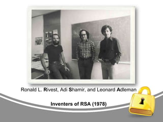 Presentation about RSA | PDF
