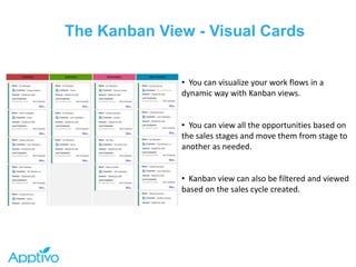 Sales Management - Apptivo | PPTX | Computer Software and Applications | Computing