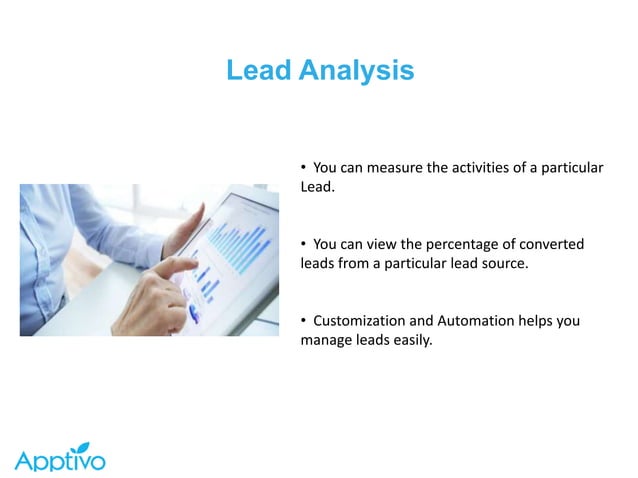 Sales Management - Apptivo | PPTX | Computer Software and Applications | Computing