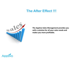 Sales Management - Apptivo | PPTX | Computer Software and Applications | Computing