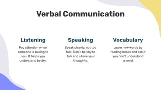 Basic Communication Skills for Success - TVET Vocational Training | PDF