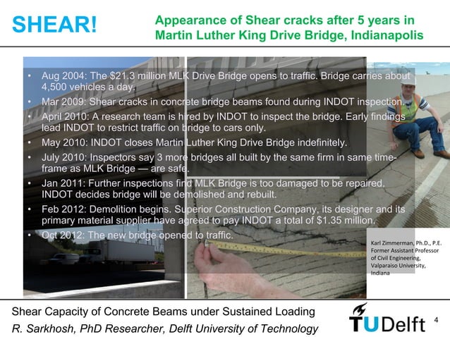IABSE presentation on Shear Capacity of Concrete Bridges | PPT | Civil ...