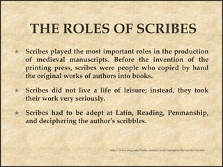 Medieval Scribes and the Art of Writing and Bookmaking - Hogarth Press ...