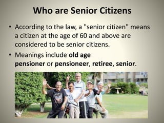Presentation senior citizen | PPTX