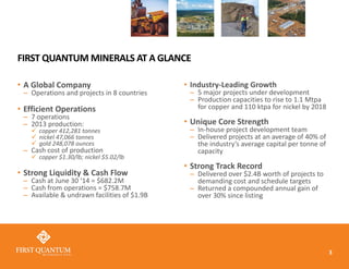 Presentation september - final | PDF | Commodities | Economy