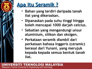 Seramik | PPT