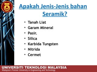 Seramik | PPT