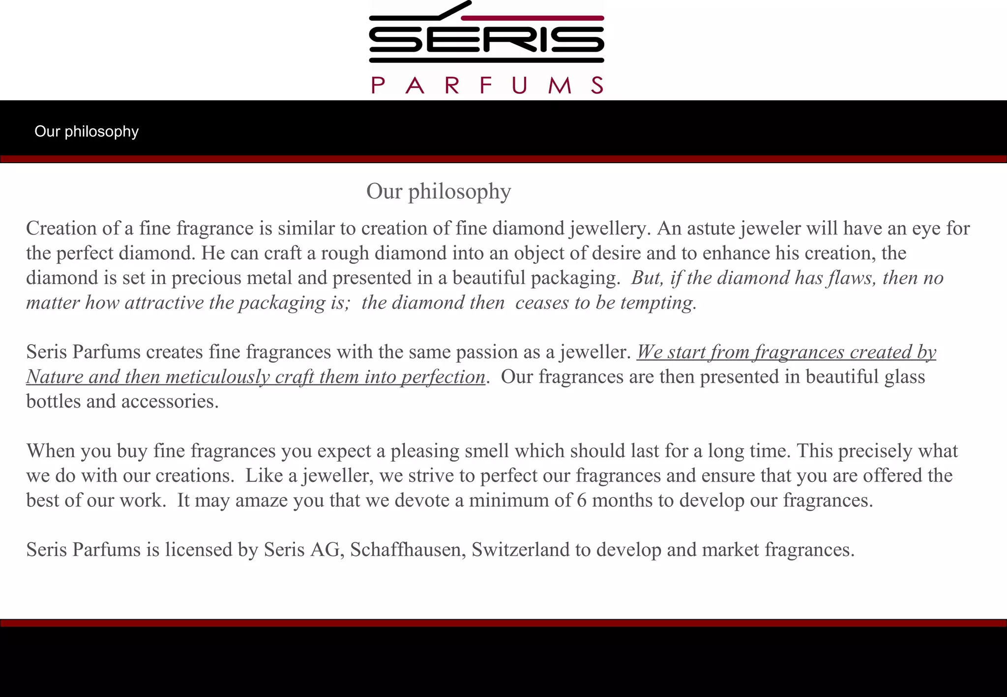 SERIS PRESENTATION | PPS