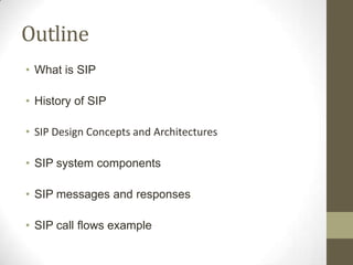 session initiation protocol - SIP | PPTX