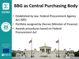 Presentation, SIGMA Public Procurement Workshop, e-Catalogues, Turkey ...