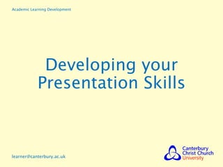 Presentation skills | PPT