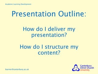 Presentation skills | PPT