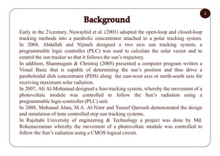 Design and Construction of Automatic Dual-Axis Solar Tracking System ...