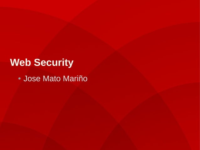 Web Security attacks and defense | PPT