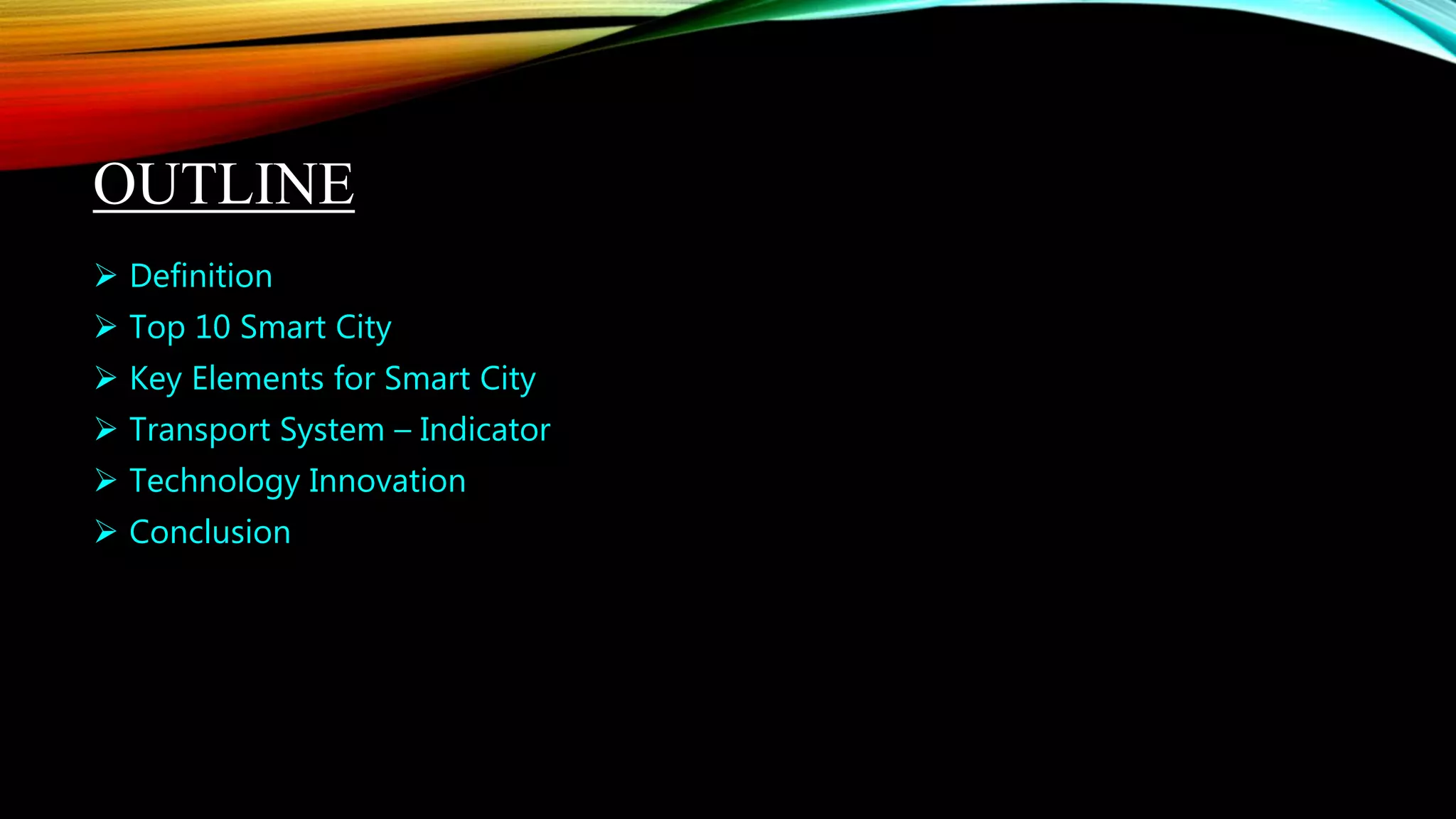 Presentation on Smart Cities | PPTX