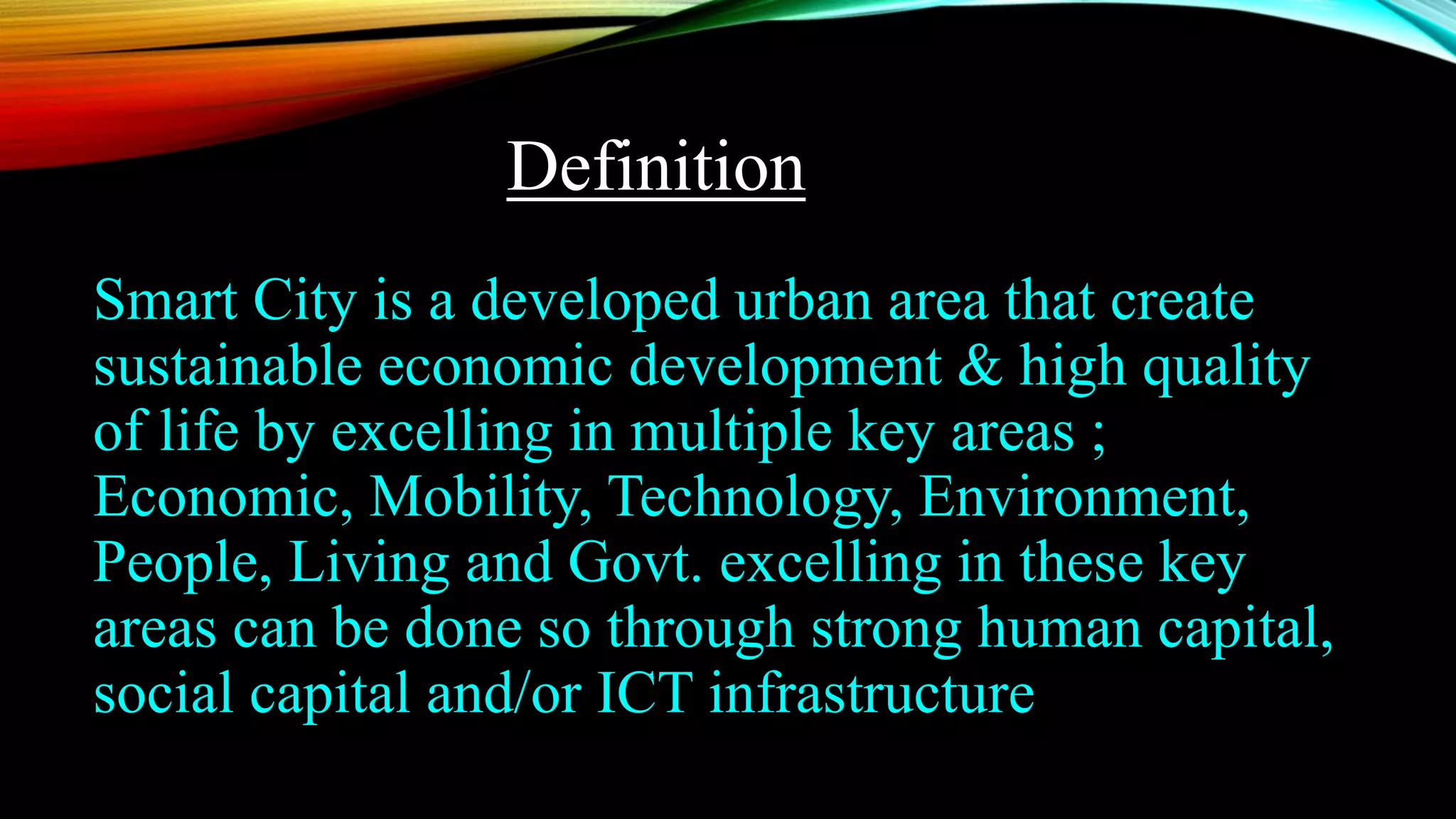 Presentation on Smart Cities | PPTX