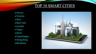 Presentation on Smart Cities | PPTX