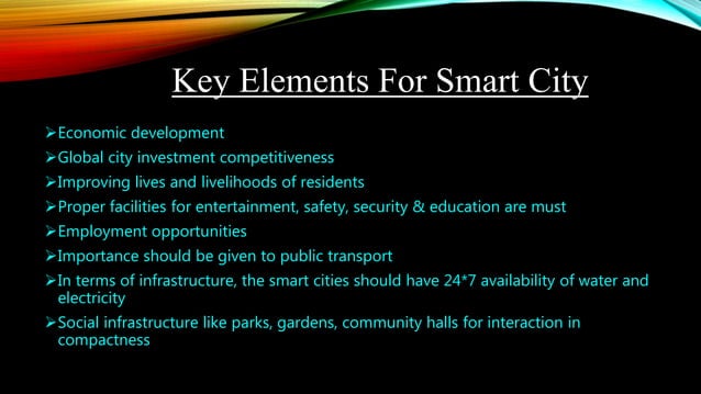 Presentation On Smart Cities Pptx Internet Computing