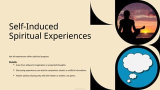 Presentation - Spiritual Experiences.pptx