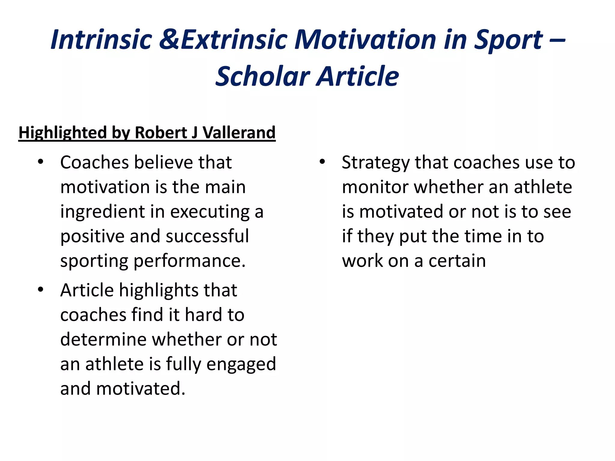 Presentation sports coaching | PPTX