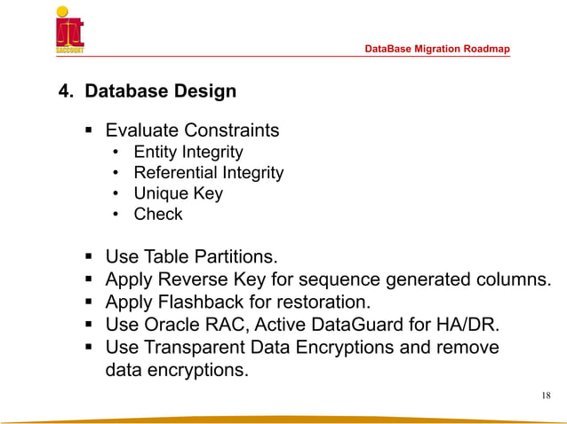 Presentation sql server to oracle a database migration roadmap | PDF