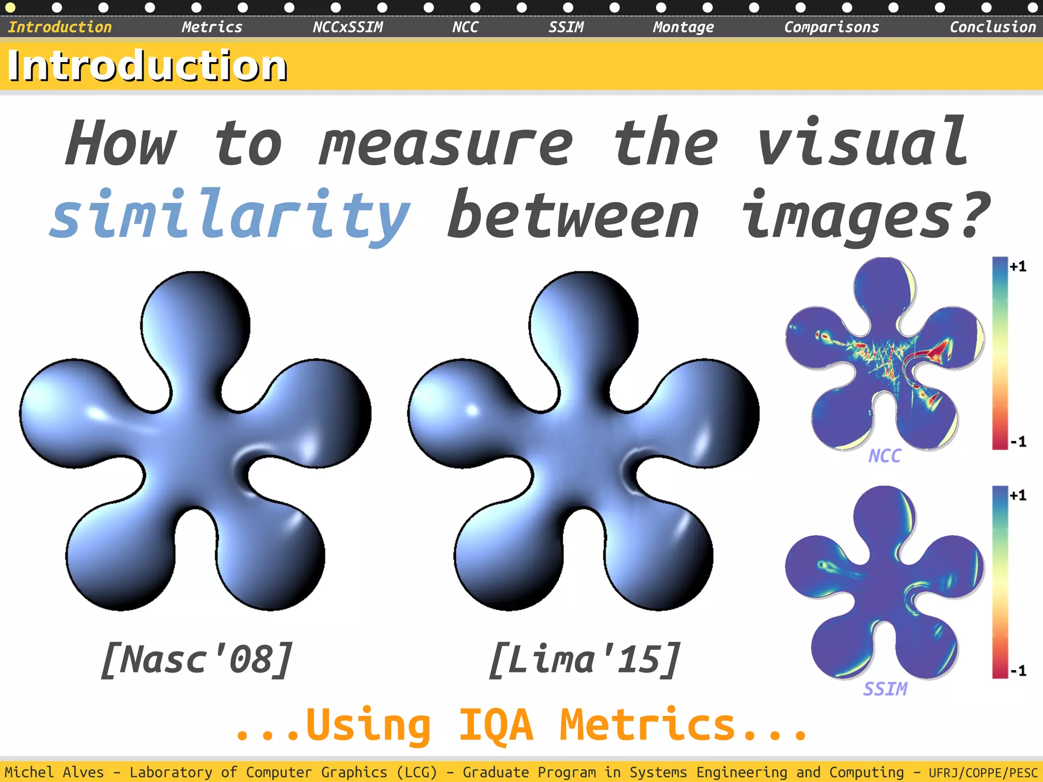 Similarity Maps Using SSIM Index | PPT
