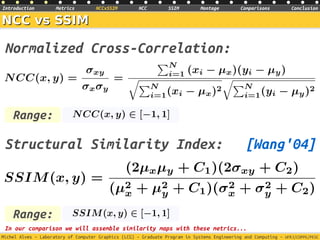 Similarity Maps Using SSIM Index | PDF