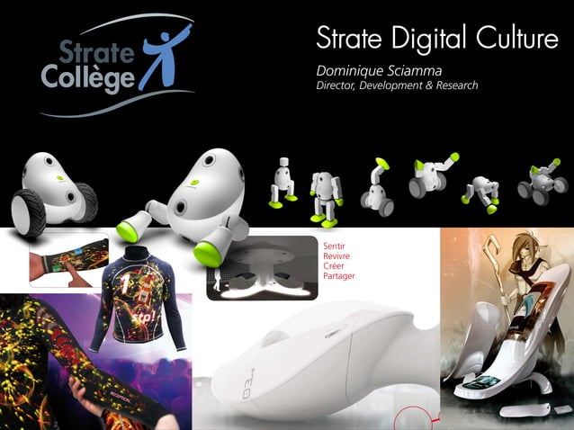 Presentation Strate Collège digital culture - Crossing Talents | PPT