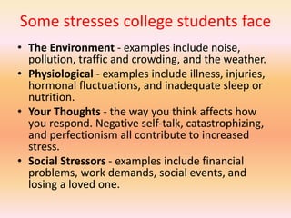 Effective performance through better stress handling | PPT