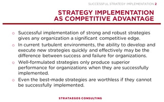 Presentation | Successful Strategy Implementation | PDF