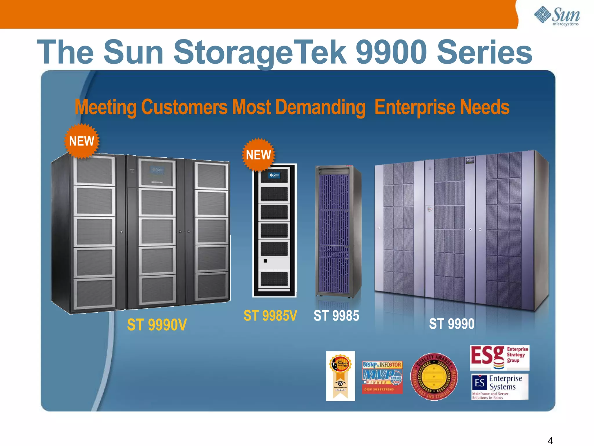 Presentation sun storage tek 9900 enterprise disk family overview | PDF | Operating Systems ...