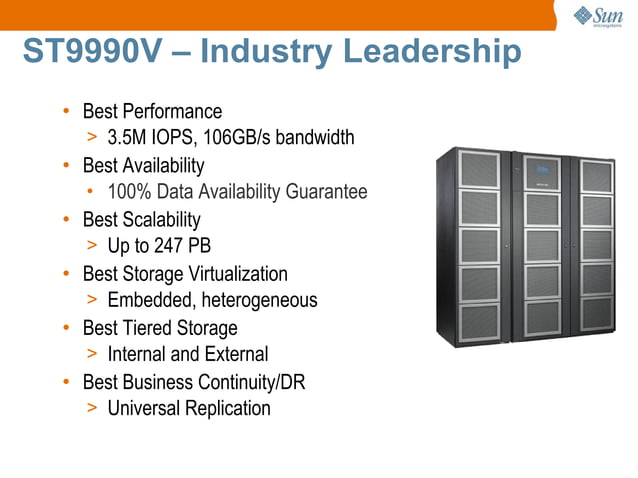 Presentation sun storage tek 9900 enterprise disk family overview | PDF | Operating Systems ...