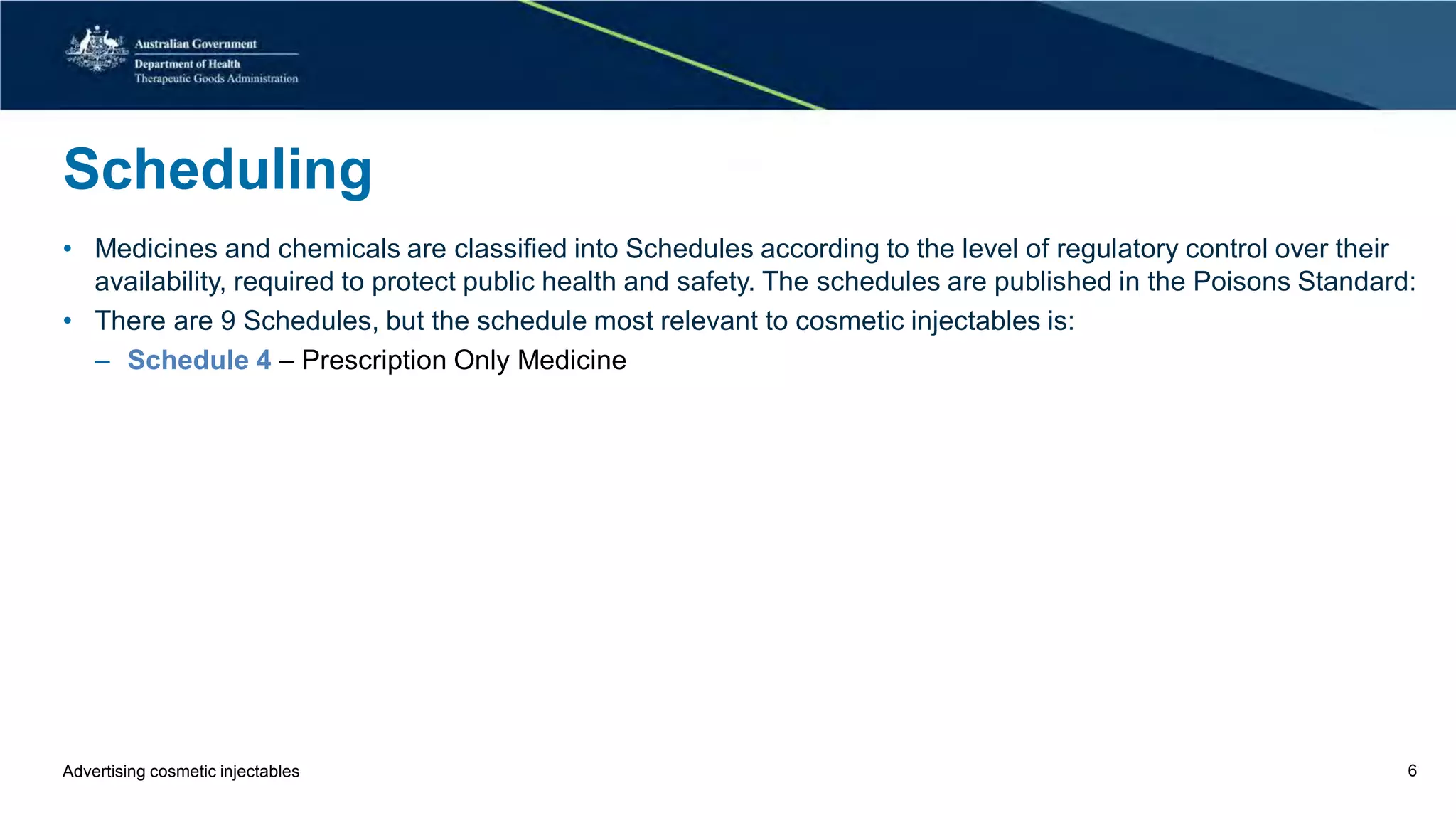 Presentation: Advertising cosmetic injectables - Complying with the ...