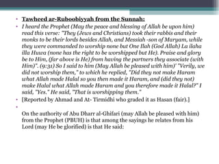 Presentation Tawheed 101 Complete | PPT