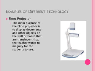 Presentation tech. in the classroom | PPTX | Computing | Technology ...