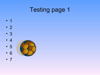 Presentation Testing | PPT