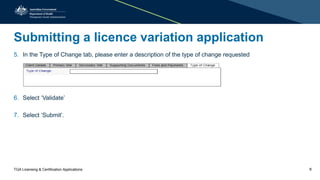 TGA Licensing & Certification Applications: TGA Business Services ...