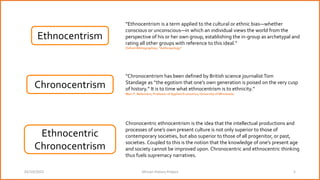 The African Conception of Time and Periodising African History.pptx