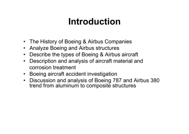 Presentation the history of aircraft | PDF | Aviation Industry | Industries