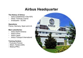 Presentation the history of aircraft | PDF